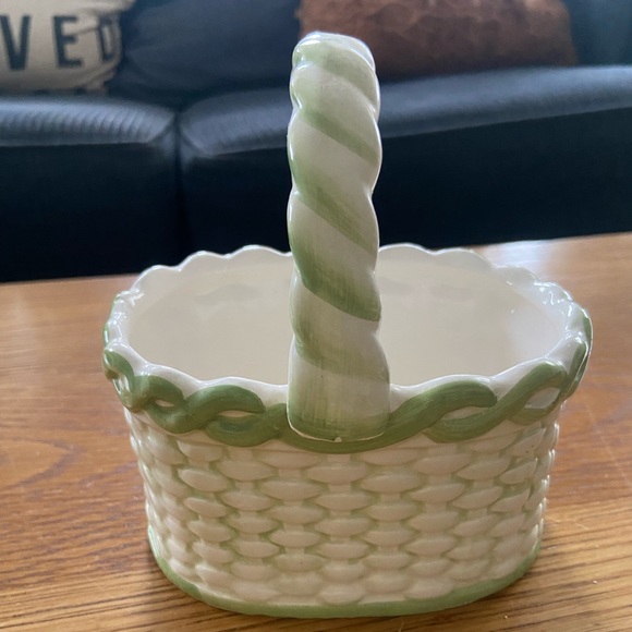 Enesco | Holiday | Vintage Enesco Ceramic Easter Basket | Poshmark